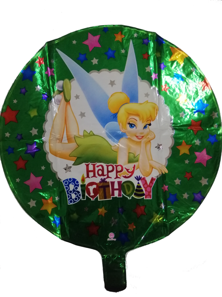 Foil Balloon Round Tinkerbell – MACL Balloons and Party Mates Center