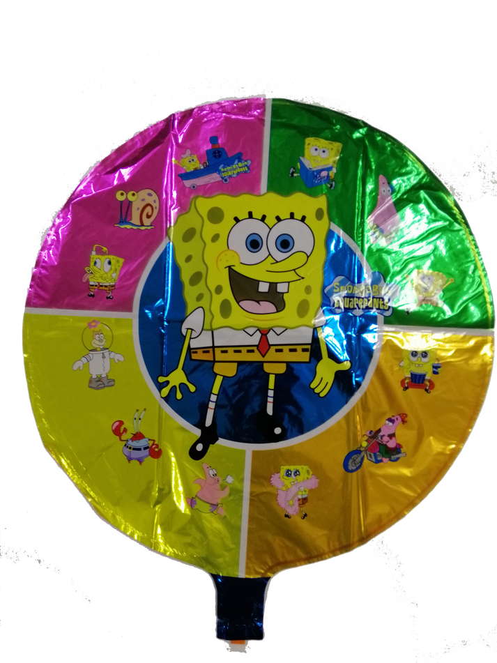 Foil Balloon Round SpongeBob – MACL Balloons and Party Mates Center