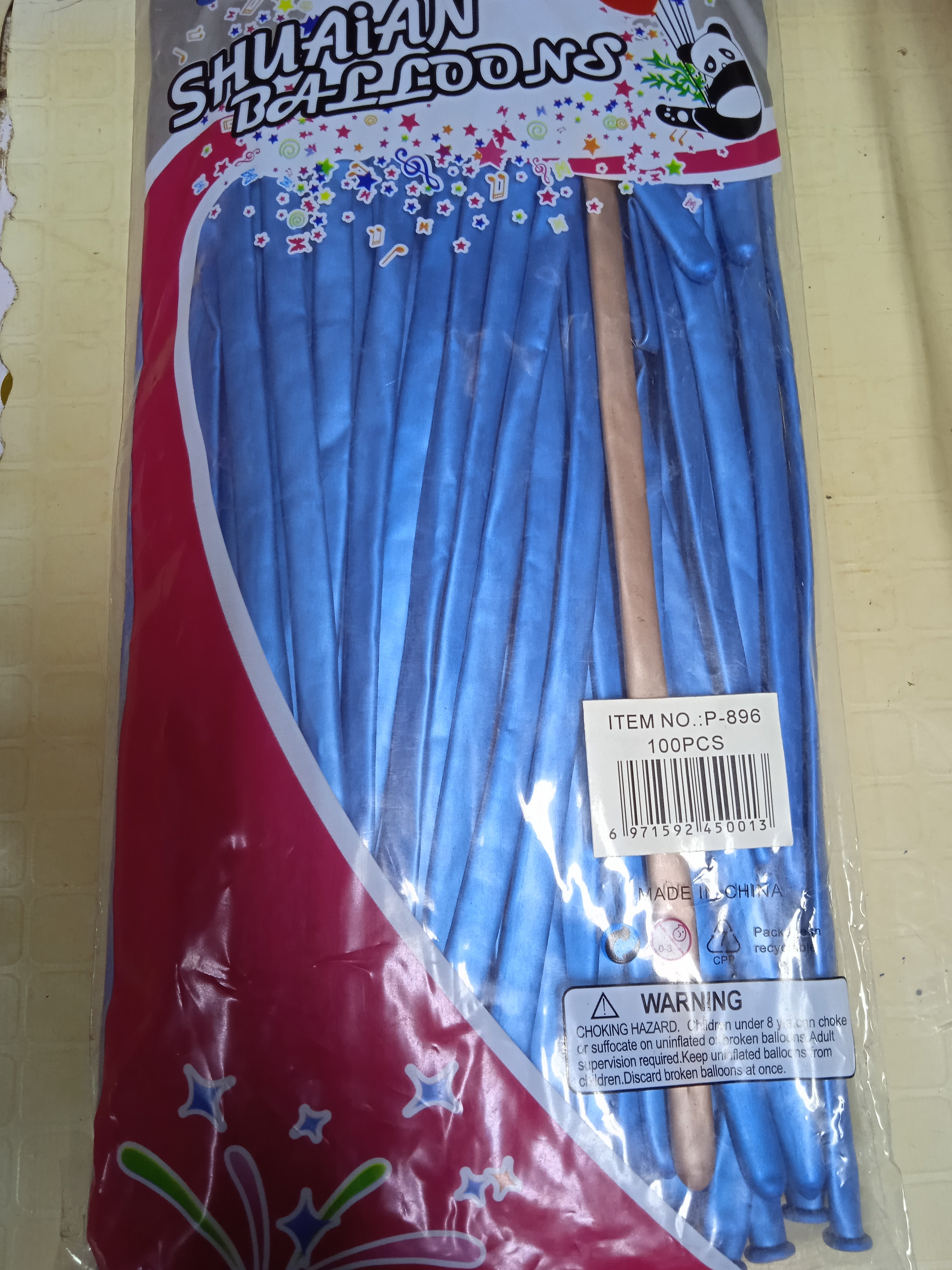 Balloon Long Shuaian Chrome – MACL Balloons and Party Mates Center