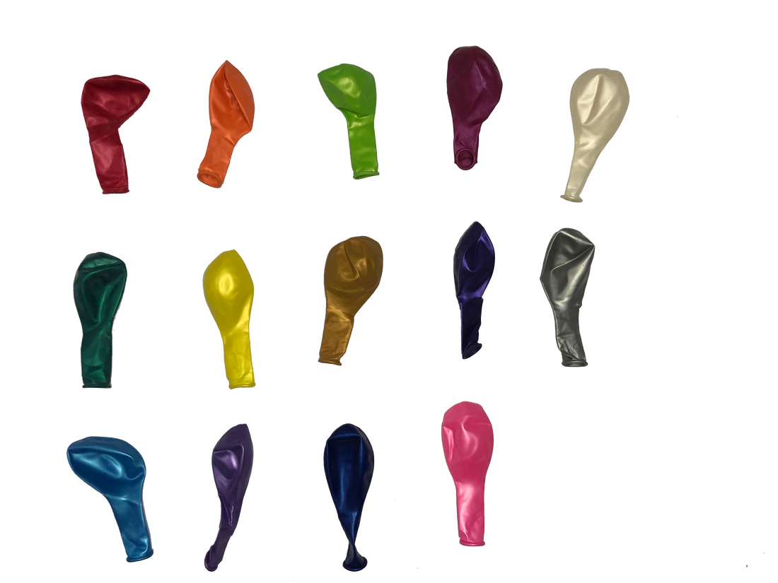 Balloon Metallic Size 8 Round – MACL Balloons and Party Mates Center